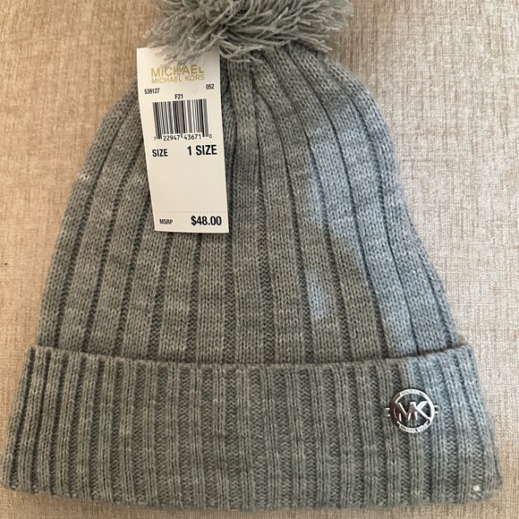 MICHAEL Michael Kors | Accessories | Michael Kors Hat Gray New With Tag ...